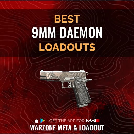 Mejor clase de 9MM DAEMON: Temporada 6 de Warzone, BO7, BO7 Zombies ...