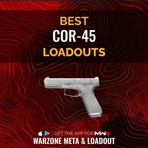 Mejor clase de COR 45: Temporada 5 de Warzone, BO7, BO7 Zombies, BO6 & MW3