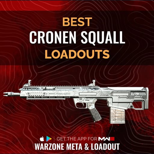 Best CRONEN SQUALL Loadout: Season 2 of Warzone, BO7, BO7 Zombies, BO6 ...